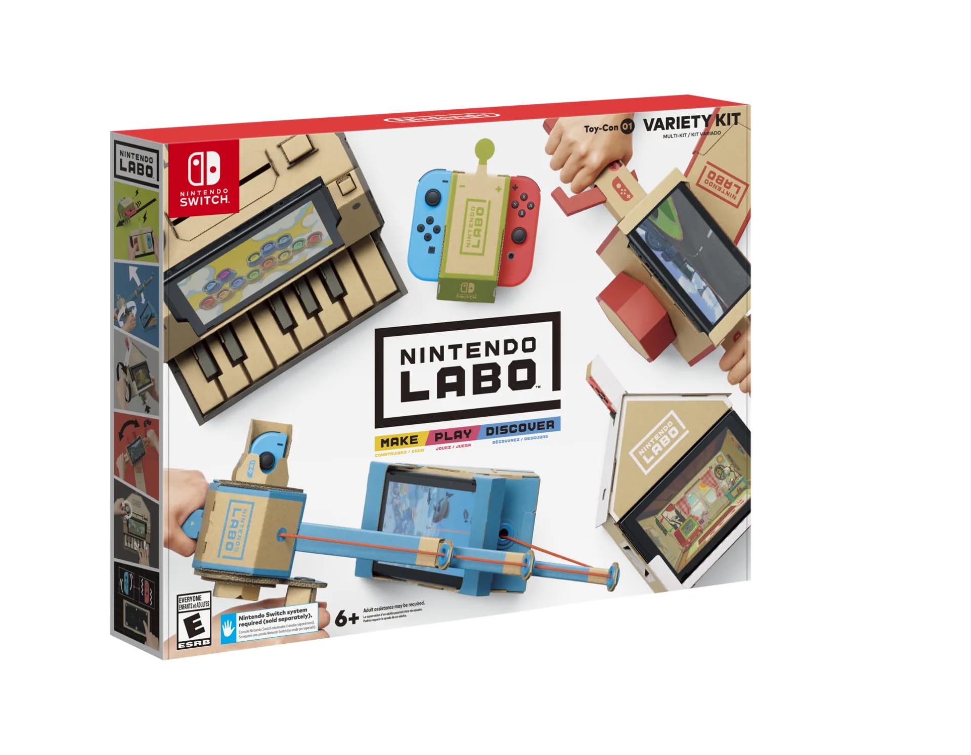 Nintendo switch cardboard store